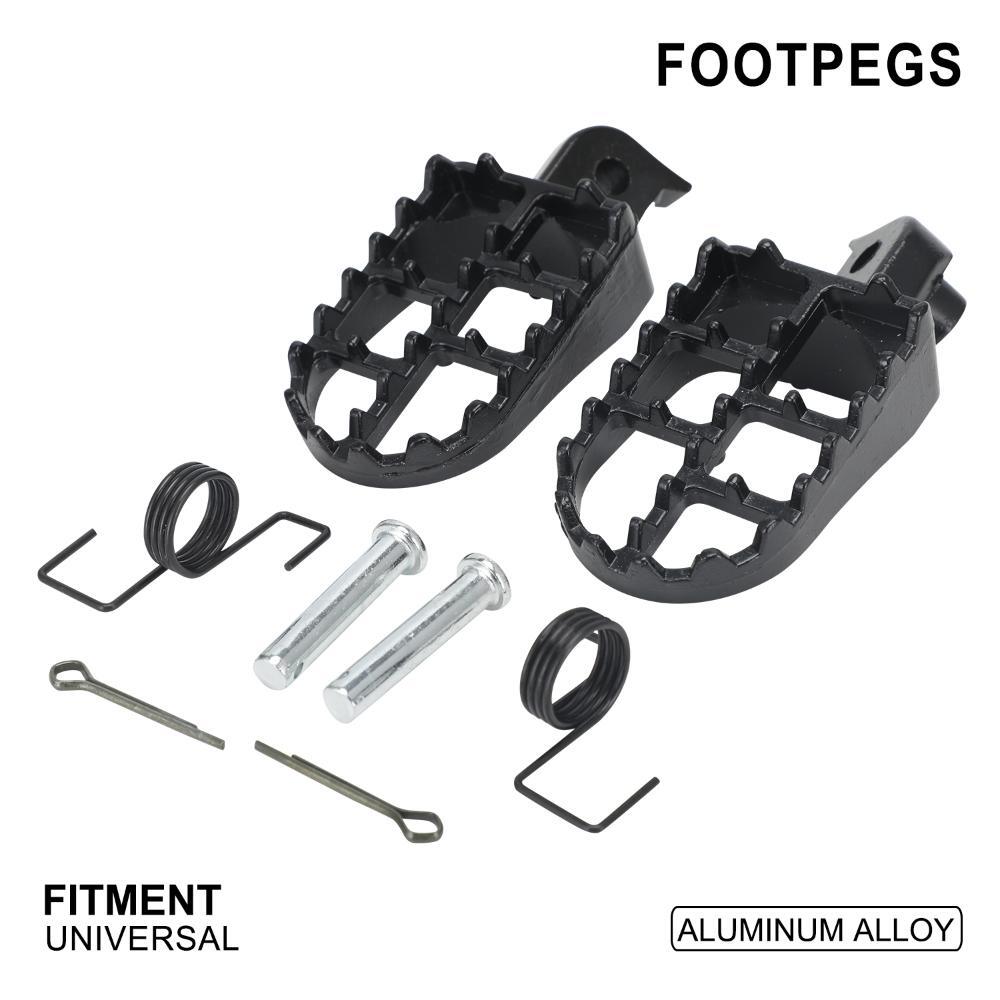 Foot Pegs Rest Aluminium For 50cc 70cc 90cc 110cc 125cc Motocross Pit ...