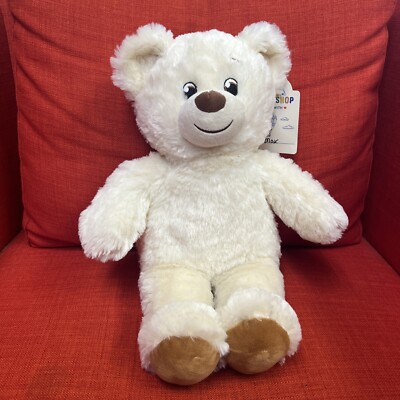 BUILD A BEAR BAB WORKSHOP LIL PUDDING CUB CREAM BEIGE PLUSH BEAR 15 ...