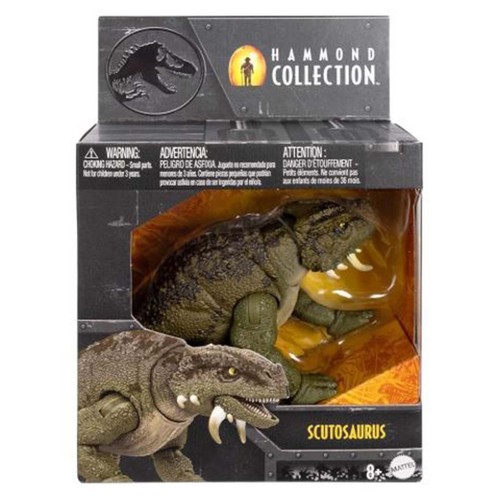 Mattel Jurassic World Hammond Collection Scutosaurus Figure NEW | eBay