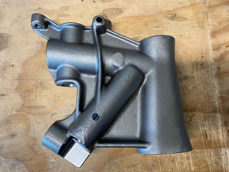 1946 1947 Harley Davidson FL Knucklehead Bull Neck Frame Neck Forging ...