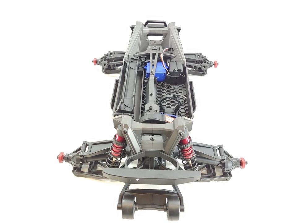BL-2s Black V1 HD Composite & Alloy Roll Cage Body Kit For Traxxas X ...