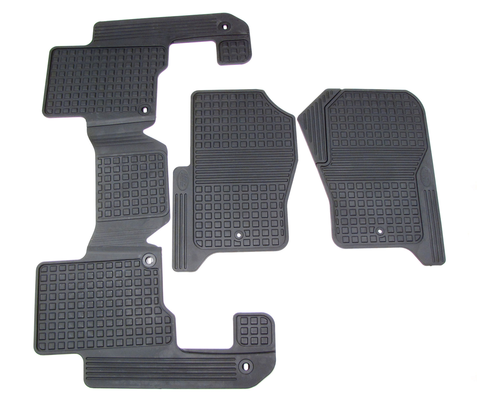 Genuine Land Rover LR006238 Black Rubber First and Second Row Floor ...