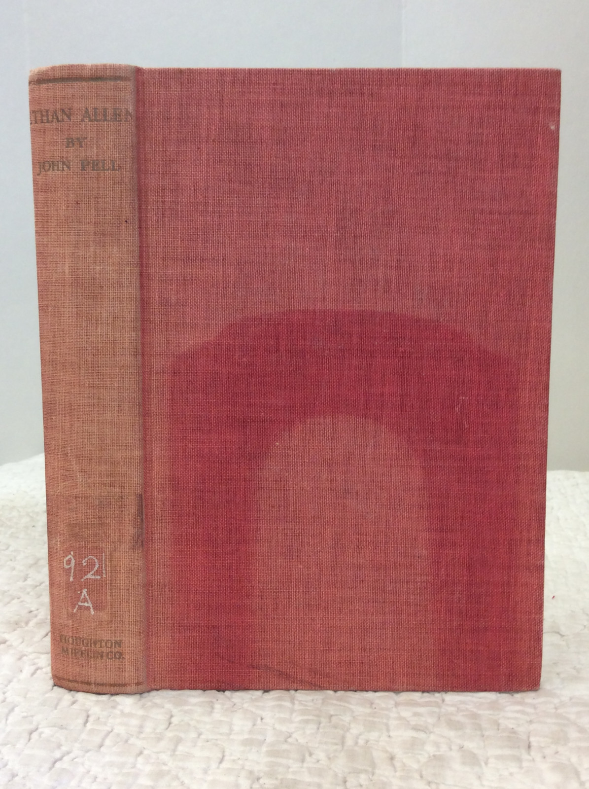 ETHAN ALLEN - John Pell, Biography, American Revolution, 1929 | eBay