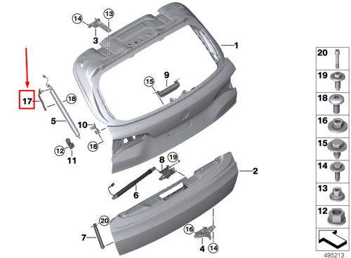 BMW X5 G05 Left Spindle Drive Adapter Plate 51247441637 NEW GENUINE | eBay