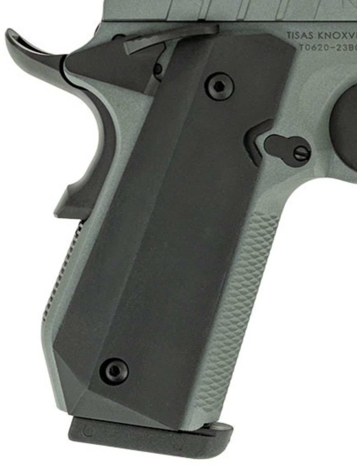 Aluminum Slab 1911 Bobbed Grips Night Stalker Tisas Panels Metal ...