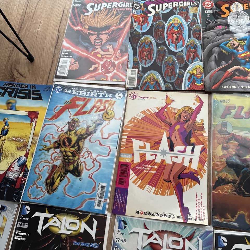 36 DC Comics Huge Mixed Lot Ungraded Batman Superman Flash Sword Of ...