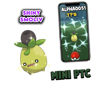 Pokemon Shiny Smoliv Mini P T C 80k | eBay
