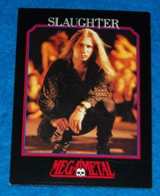 Mega Metal Slaughter #119 Collector Trading Card (Dana Strum) | eBay