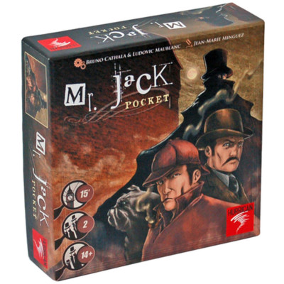 Mr. Jack Pocket Board Game Hurrican HURRMRJ03 Ripper Holmes 2 Player ...