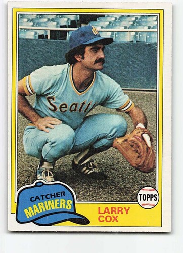 1981 Topps #249 Larry Cox EX/NM Mariners ID:113609 | eBay