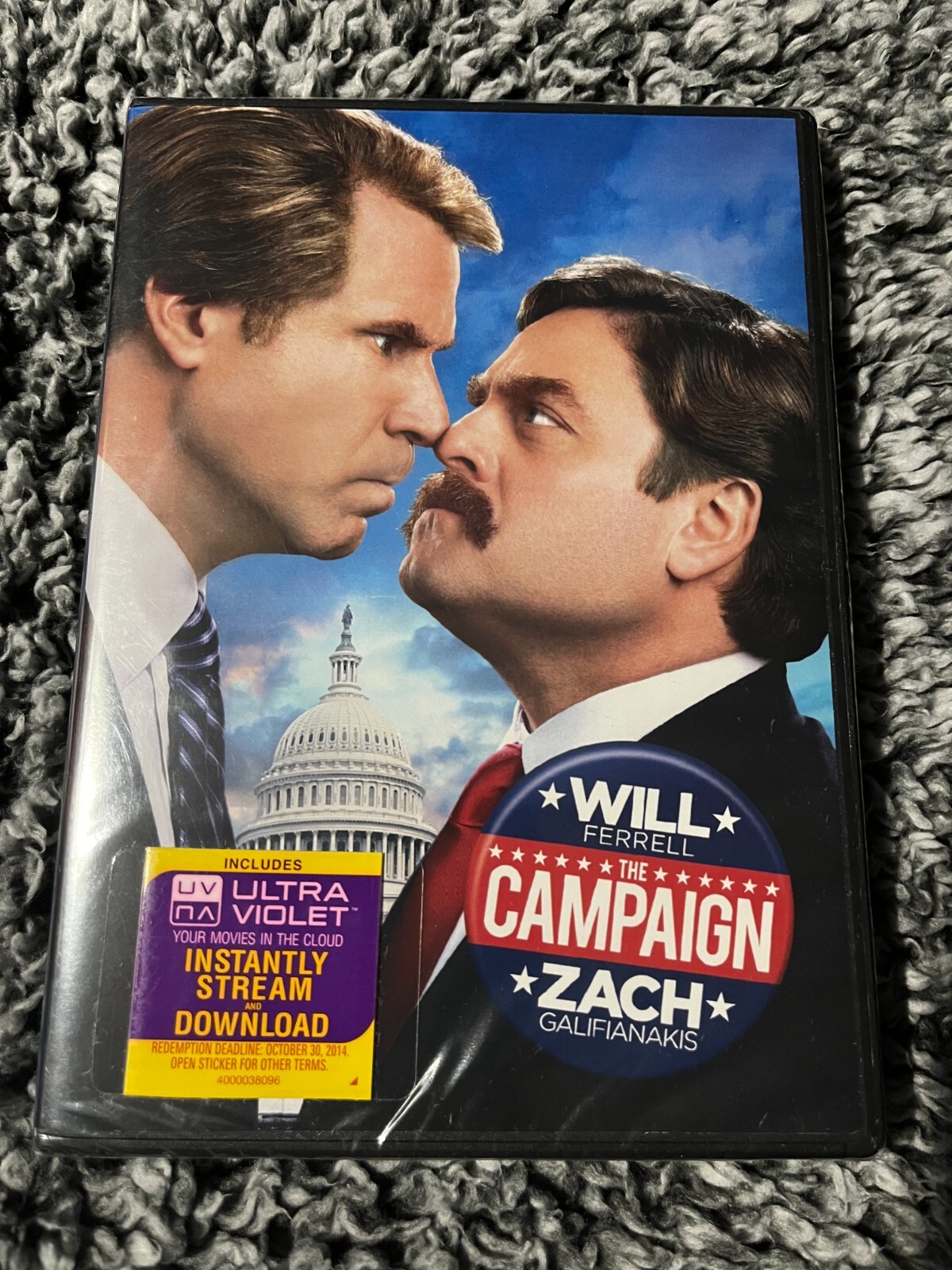 THE CAMPAIGN DVD 2012 FACTORY SEALED WILL FERRELL & ZACH GALIFIANAKIS ...