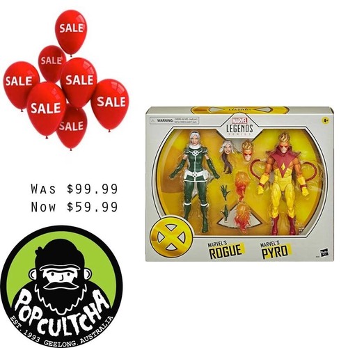 X-Men - Rogue & Marvel’s Pyro Marvel Legends 20th Anniversary 6” Figure ...