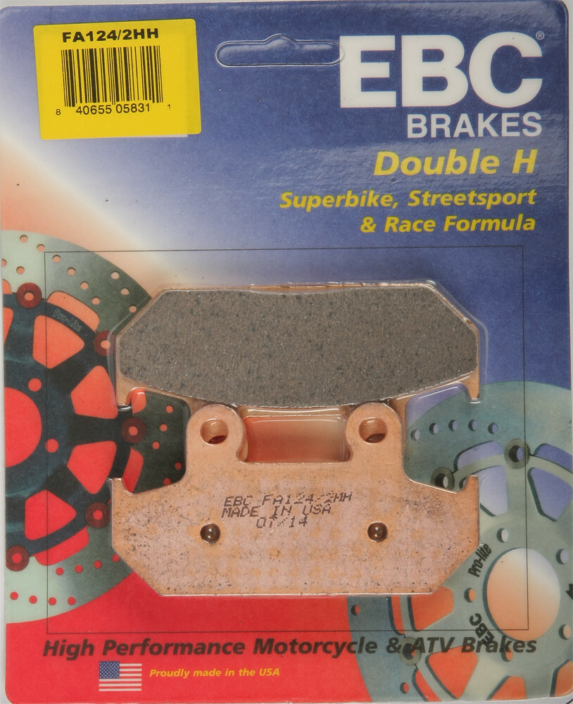 EBC Double-H Sintered Brake Pads FA124/2HH | eBay