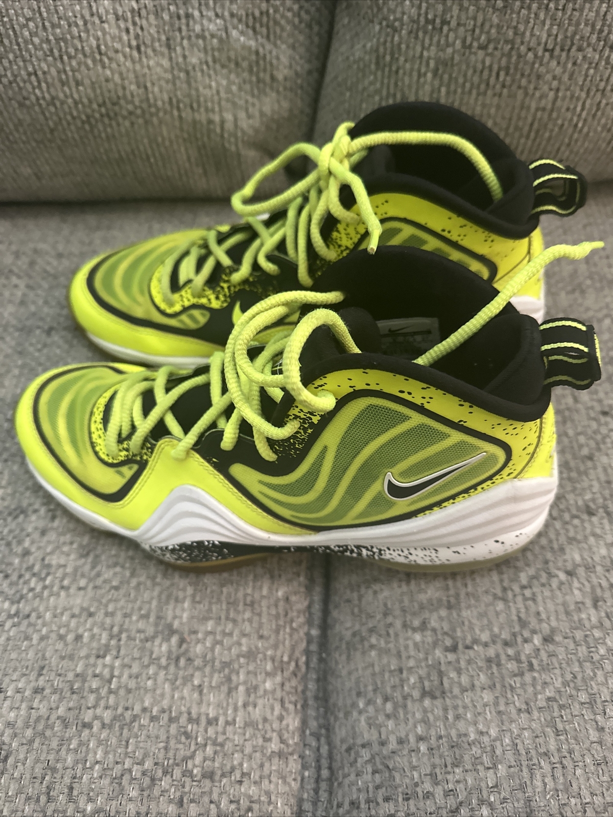Nike Air Penny V HL, Highlighter Pack, Volt / Black, … - Gem