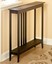 Slim Space Saving Accent Table Wooden Narrow Hallway Entry Sofa Storage ...