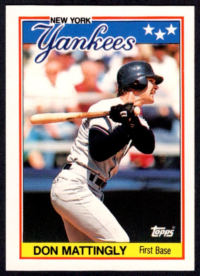 1988 Topps UK Minis Mini Don Mattingly New York Yankees #45 | eBay