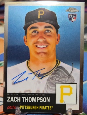 2022 Topps Chrome Platinum Zach Thompson Rookie Auto Autograph RC CPA ...