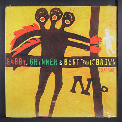 GABBY, GRYNNER & BERT "PANTA" BROWN: soca trinity ICE 12" LP 33 RPM ...