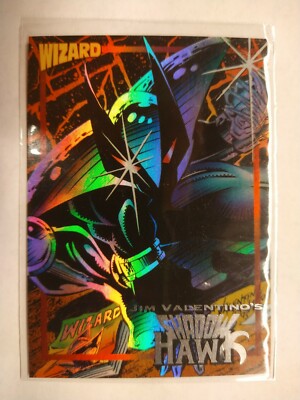 SHADOW HAWK (1993, IMAGE) WIZARD MAGAZINE SERIES 2 PROMO CARD #8 SEE ...