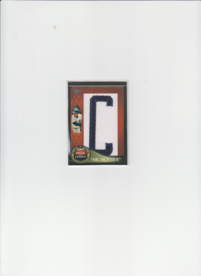 2009 Topps Series 2 Reggie Jackson Legends of the Game Commemorative ...