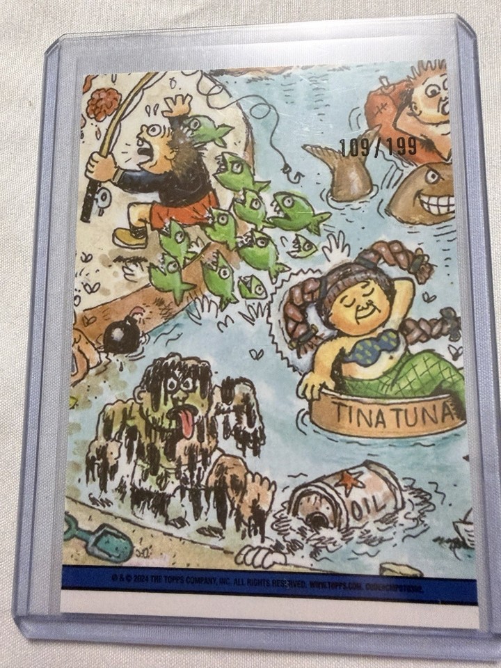 Topps Garbage Pail Kids Kids At Play #26a Bullard Willard Grey Boarder ...