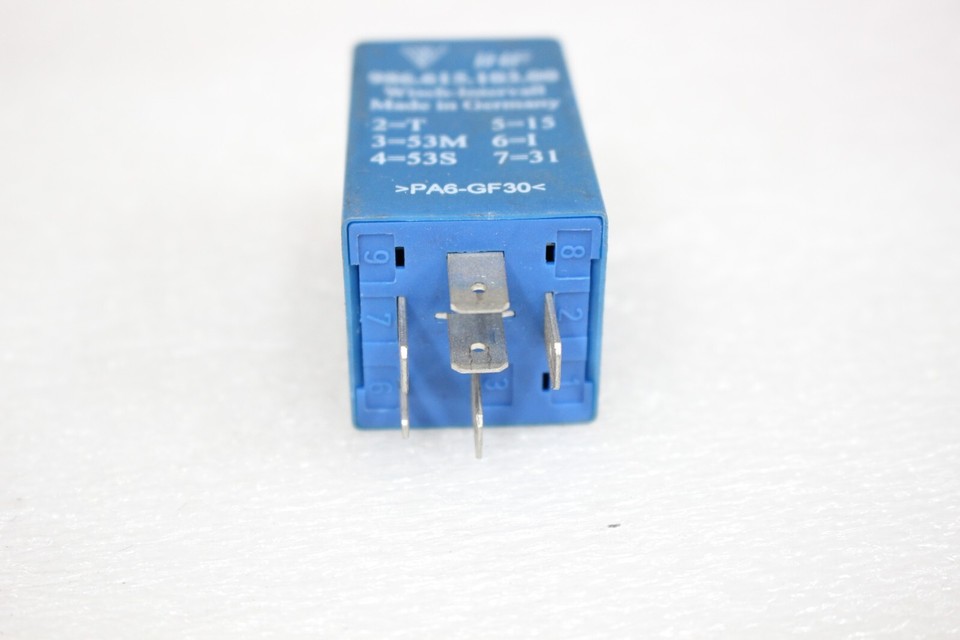 Porsche 996 Carrera 911 986 Windshield Window Wiper Relay Intermittent ...