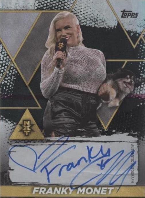 2021 Topps WWE Fully Loaded - Future Stars Autographs Franky Monet #S ...