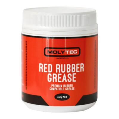 Red Rubber Grease 500g Tub Molytec M970 | eBay Australia