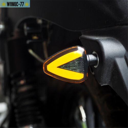 12V Scooter Moped Motorcycle LED Turn Signal Light Indicator w/ Red ...