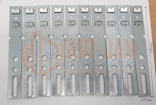 10x Window Fixing Brackets Steel Frame Clips Lugs Mounting Anchors UPVC ...