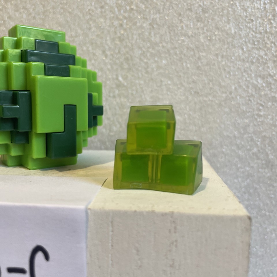 Slime Cube Trio Minecraft Blind Box Obsidian Series 5 Mini Figure | eBay