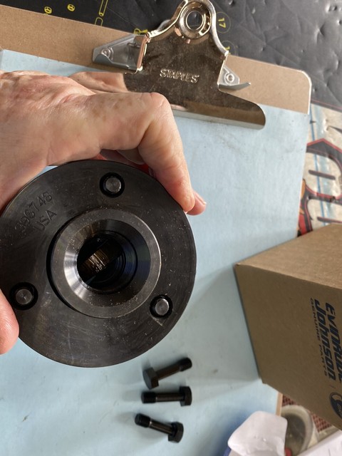 Johnson/evinrude/omc OEM Lifting Eye & Adapter for 90 Degree V6 0396748 ...