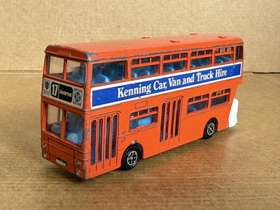 Dinky Atlantean Double Decker Bus, Kenning Hire, No 291, Red ...