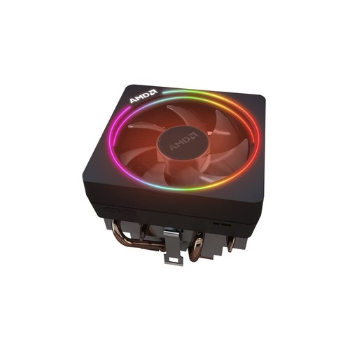 (New) Original OEM AMD Wraith Prism aRGB Stock Copper CPU Cooler Socket ...