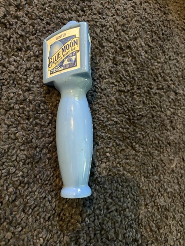 Blue moon Winter Beer Tap Handle | eBay