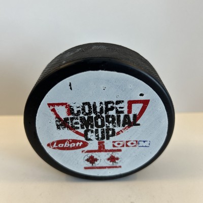 Vintage 1982 Memorial Cup Official Puck - Kitchener Rangers 1st ...