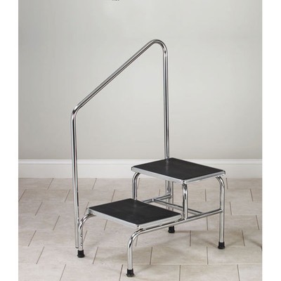 Bariatric 2-Step Step Stool With Handrail 1 ea | eBay