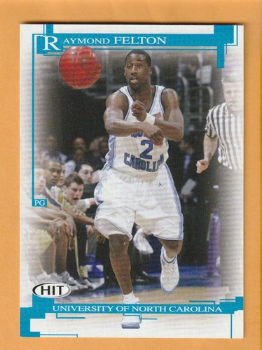 Raymond Felton North Carolina Tar Heels 2005 SAGE HIT #2 Latta South ...
