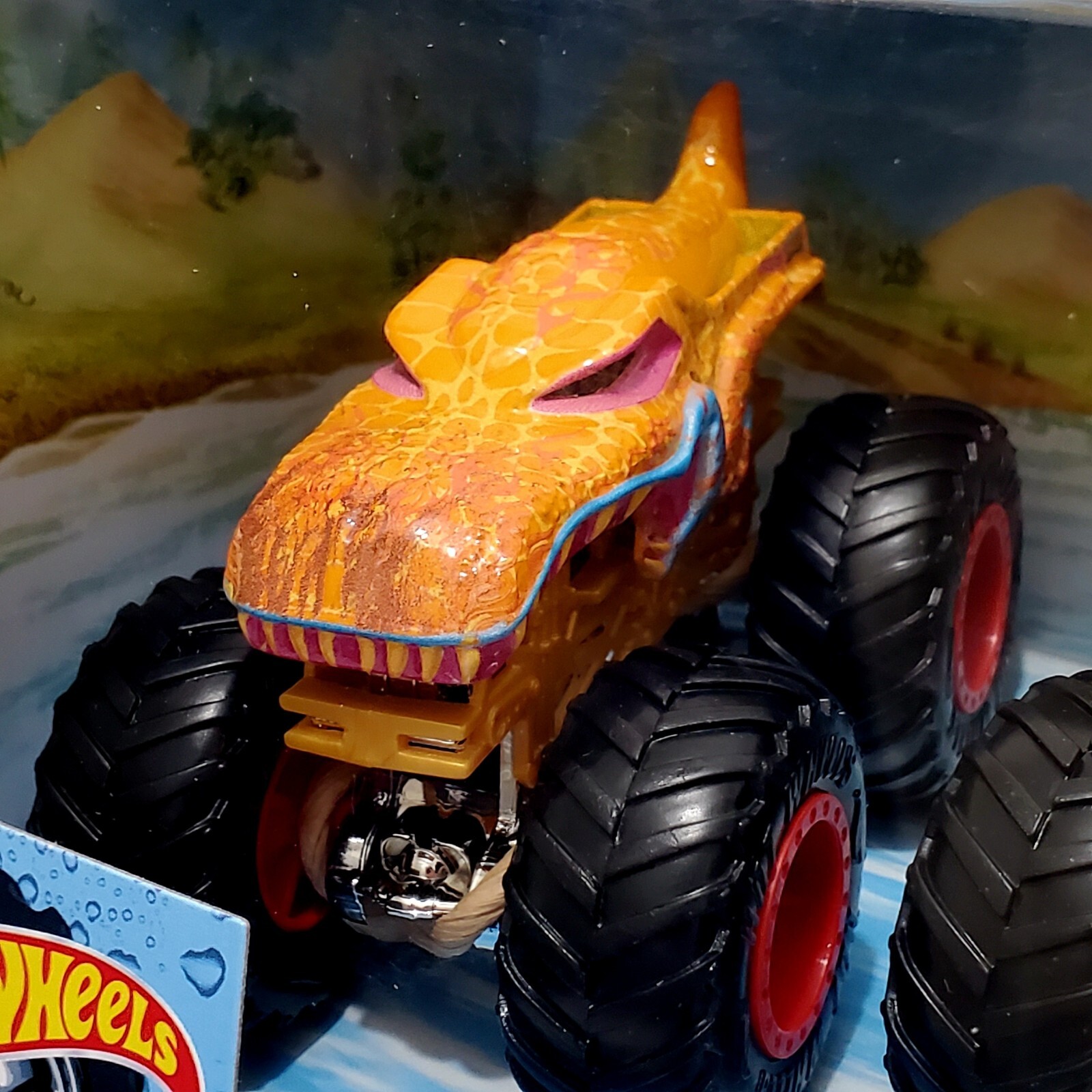 HOT WHEELS MONSTER TRUCKS COLOR SHIFTERS - MEGA WREX NIGHT SHIFTER THE ...