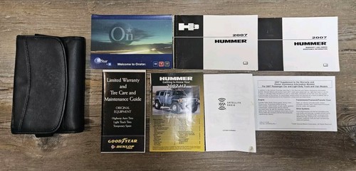 2007 Hummer H3 Owners Manual & Books On-star CD GM OEM | eBay