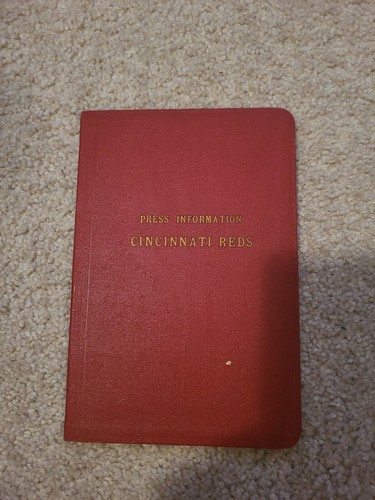Vintage 1934 Cincinnati Reds Media Press Guide With Insert. K793 | eBay