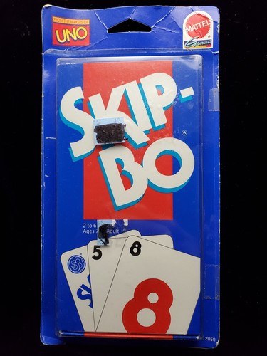 Skip-Bo Card Game by Mattel Games, 1992, Sealed | eBay