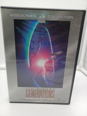 Star Trek: Generations (DVD, 2004, 2-Disc Set, Checkpoint/ Widescreen ...