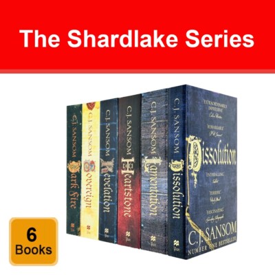 The Shardlake Series C.J. Sansom Collection 6 Books Set Lamentation ...