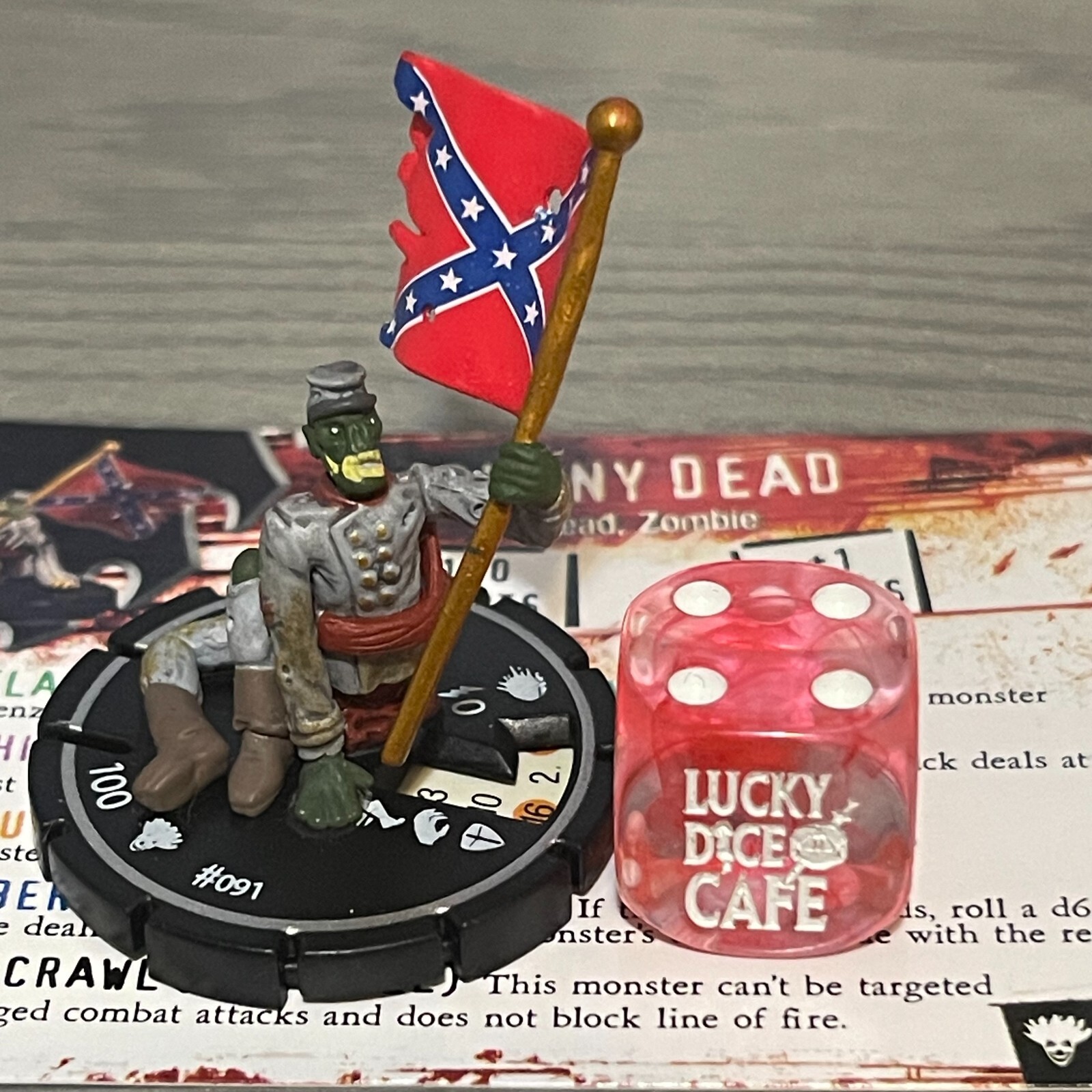 Horrorclix Freakshow 091 Johnny Dead Unique | eBay