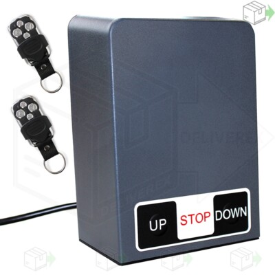 Eurodrive Roller Shutter Garage Door remote Control unit. Inc 2 fobs ...