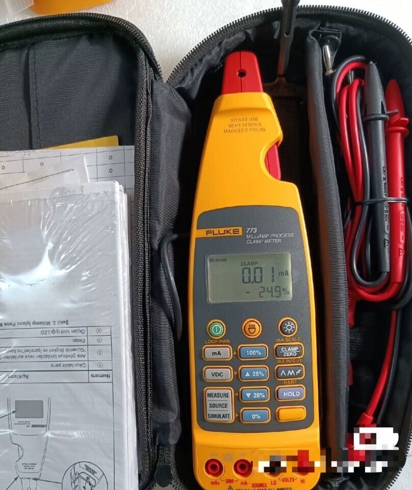 Fluke 773 Digital Milliamp Process Clamp Meter for sale online | eBay