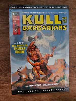 KULL THE SAVAGE ORIGINAL MARVEL YEARS OMNIBUS CONAN VARIANT SEALED! | eBay