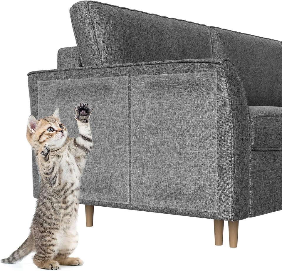 Anti Cat Scratch Furniture Protectors, Couch Corner Protectors for Cats ...