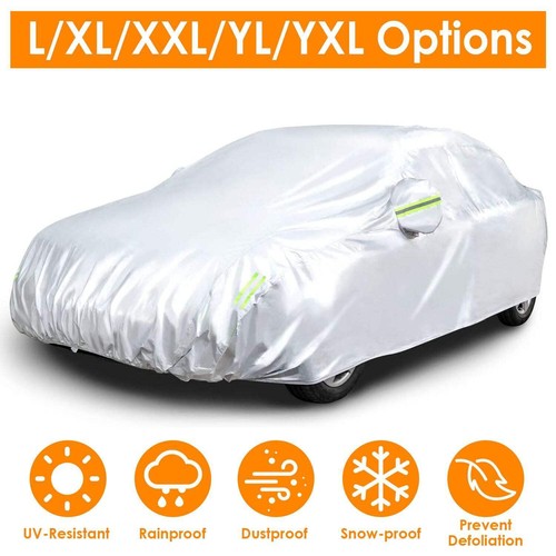 Full Coverage Car Cover Waterproof UV Protection Automotive Cover ...